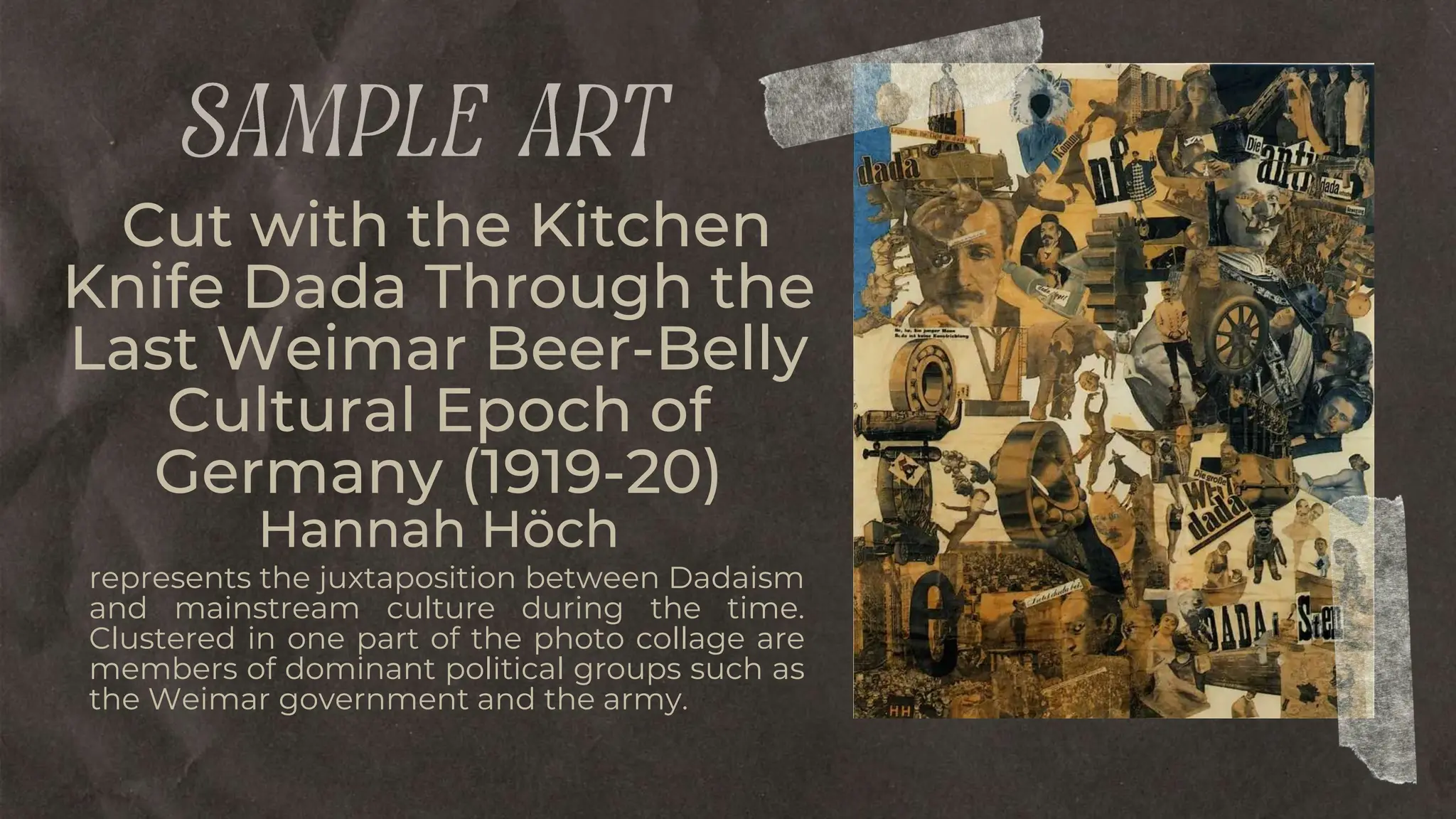 Dadaism-Presentation.pptx………………… zzzzzzz | PPTX