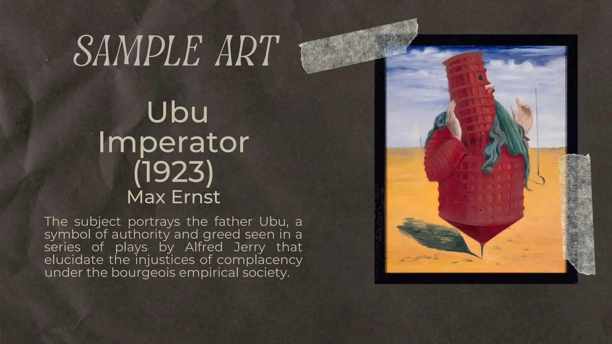 Dadaism-Presentation.pptx………………… zzzzzzz | PPTX