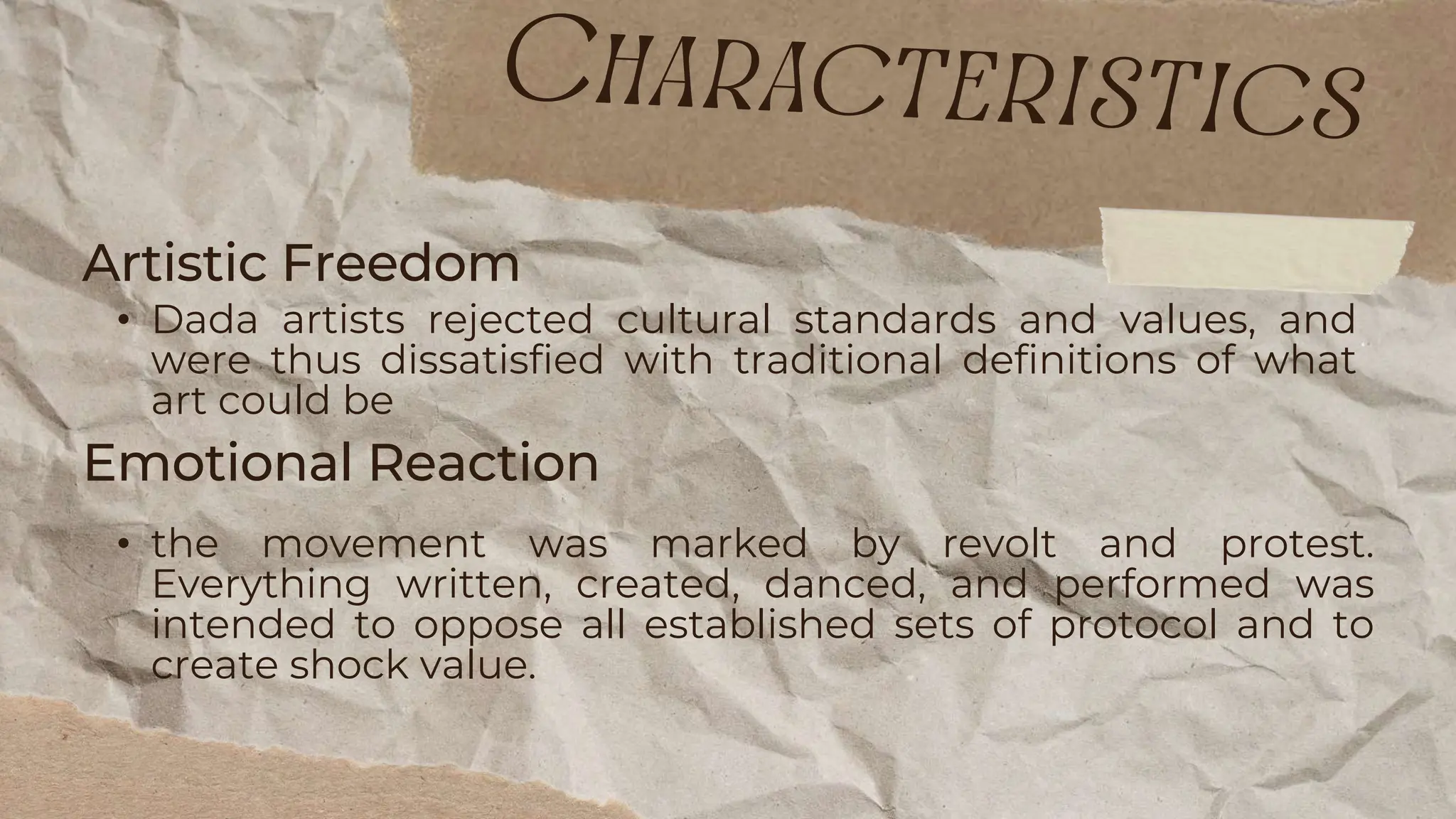 Dadaism-Presentation.pptx………………… zzzzzzz | PPTX