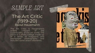 Dadaism-Presentation.pptx………………… zzzzzzz | PPTX