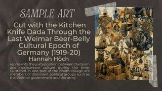Dadaism-Presentation.pptx………………… zzzzzzz | PPTX