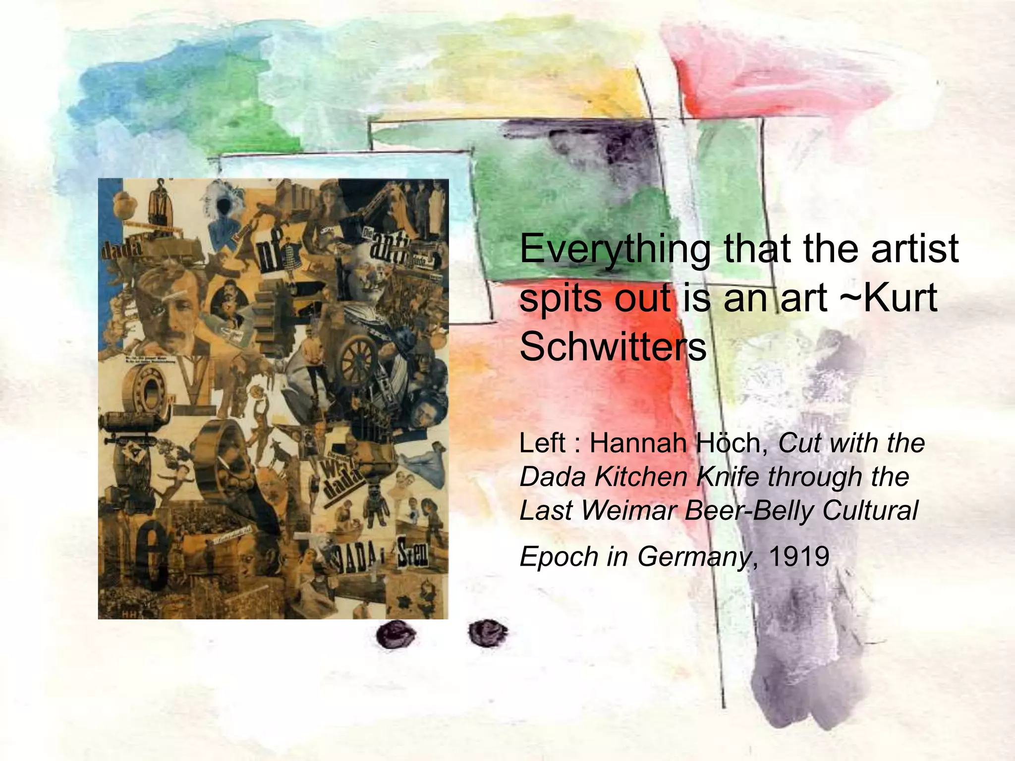 Dadaism-cubism comparison | PPTX