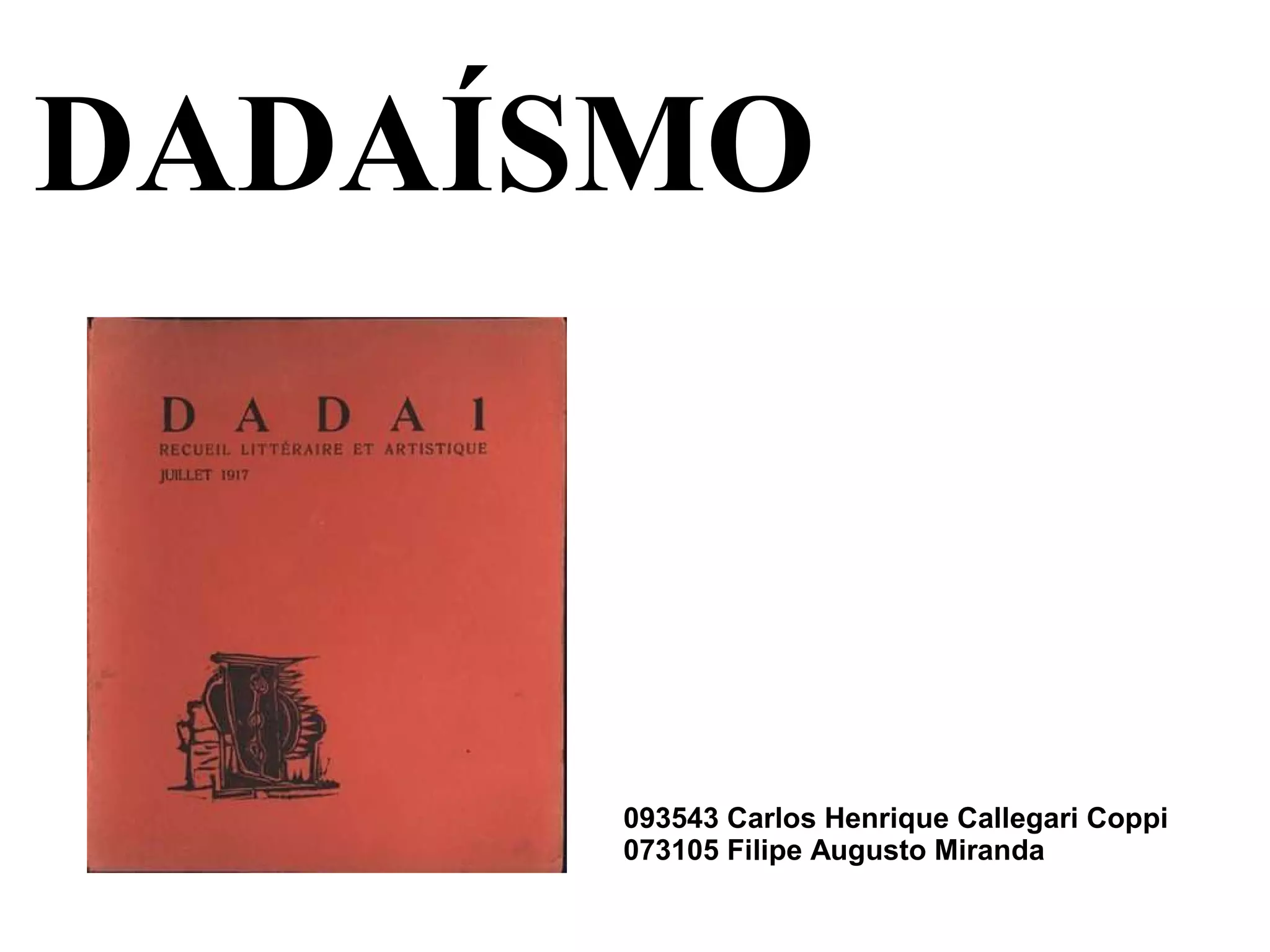 Dadaísmo | PDF