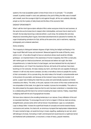 Dada manifesto 1918 | PDF | Painting | Arts and Crafts