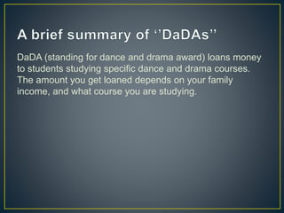 Dadas funding | PPT