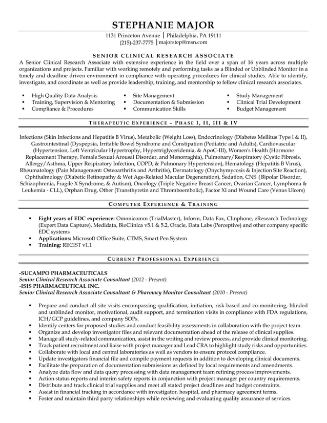 stephanie major resume | PDF