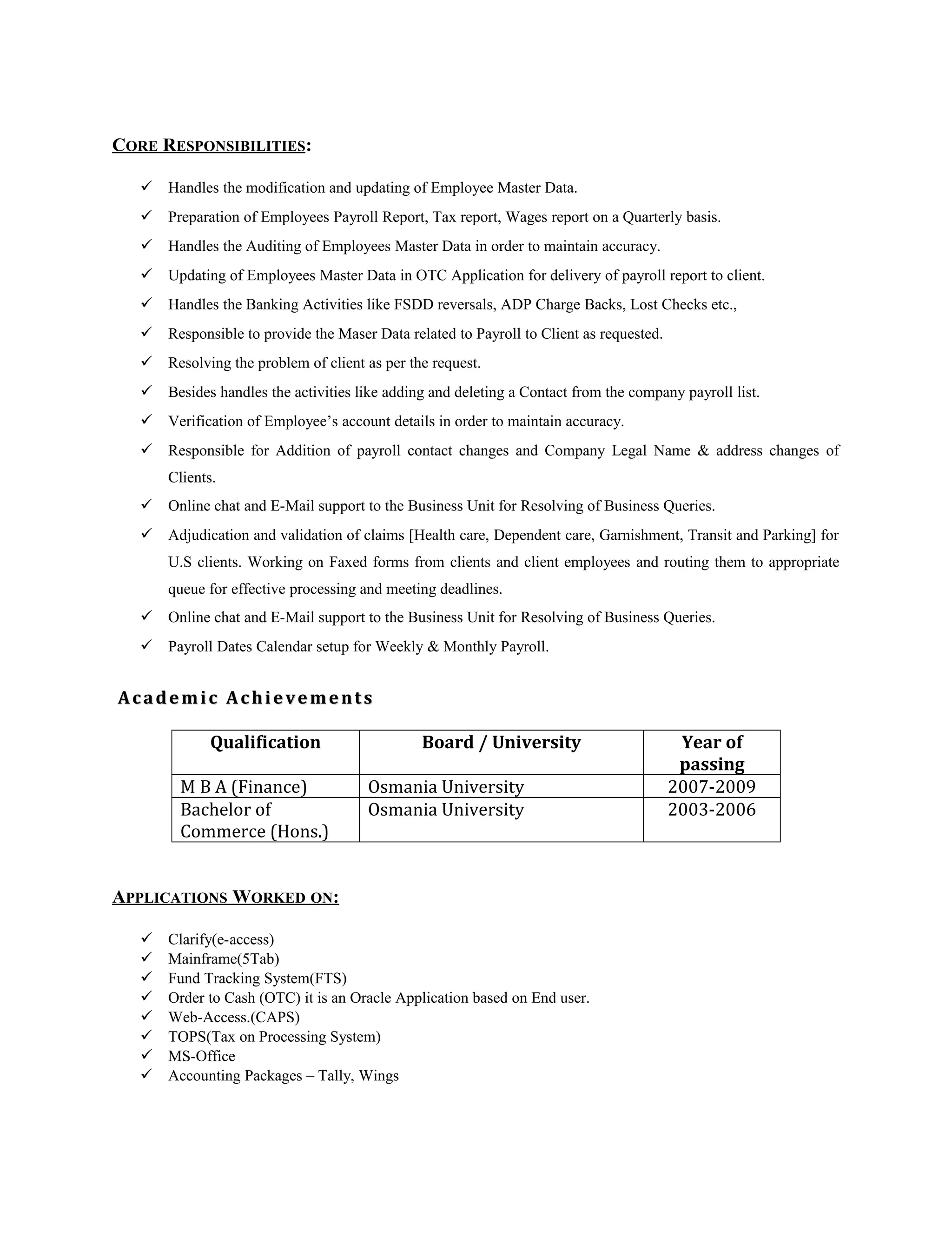 Mirza Abrar Ahmed Baig CV | DOC