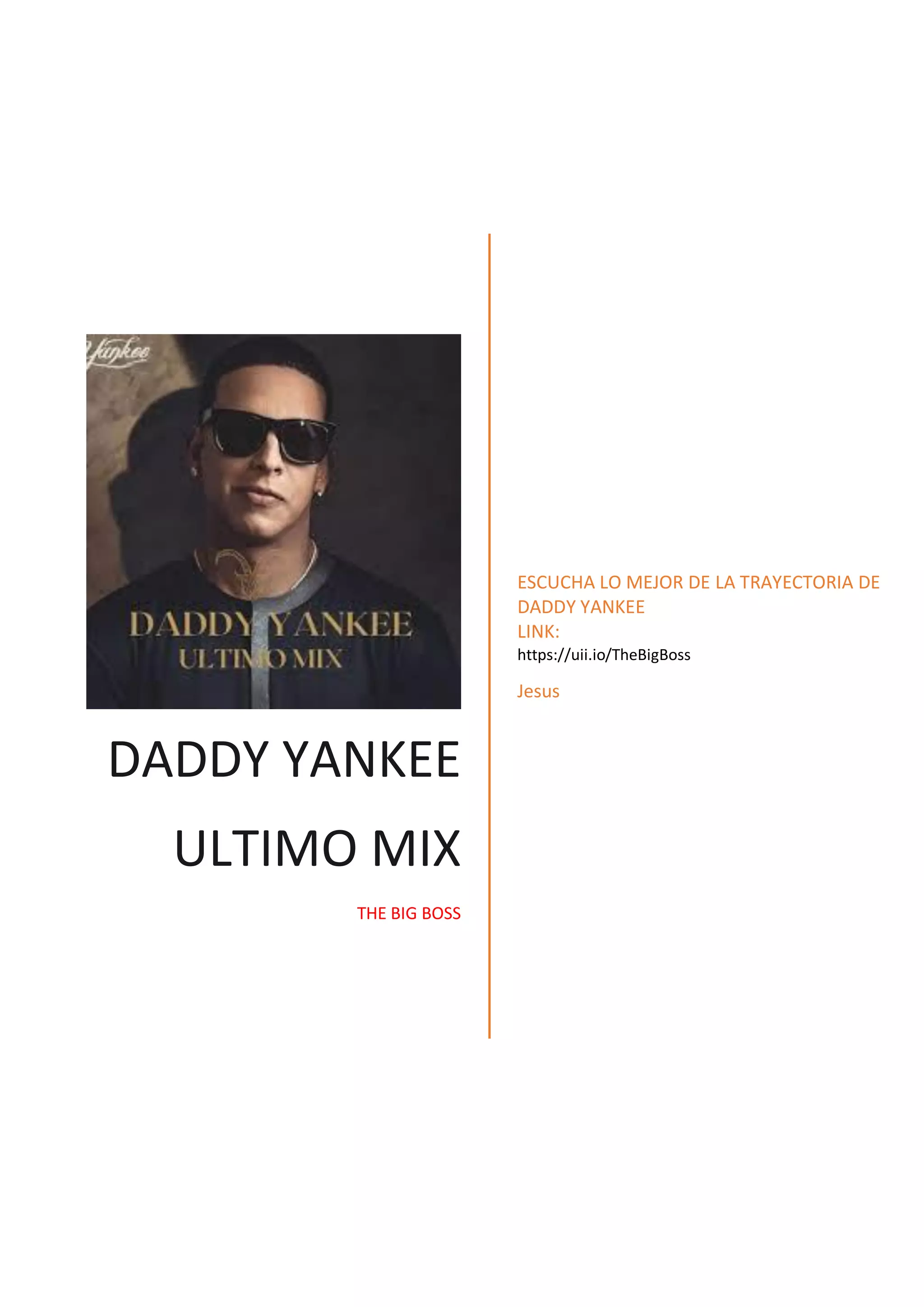 Daddy Yankee Ultimo Mix.pdf | R&B/Soul/Funk | Music