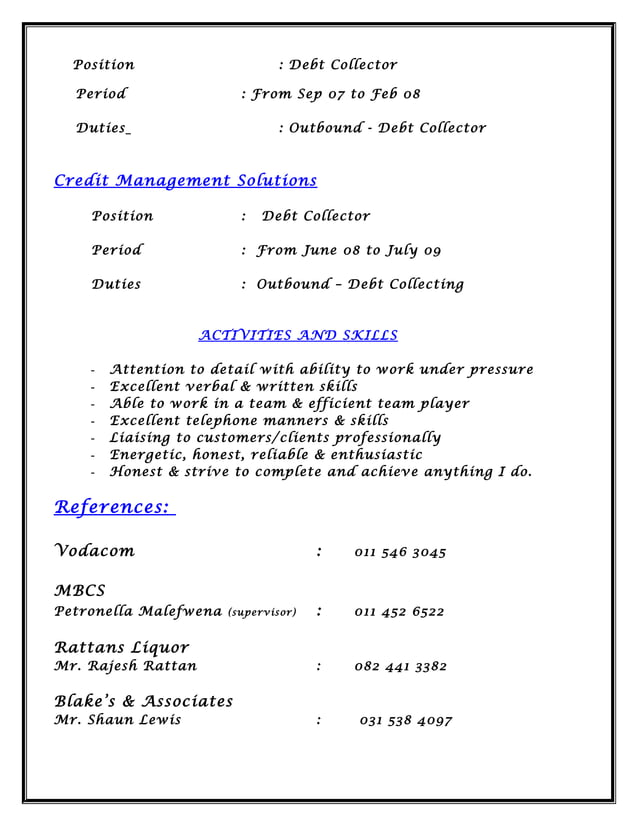 Vikesh CV - Updated July 2013 | PDF