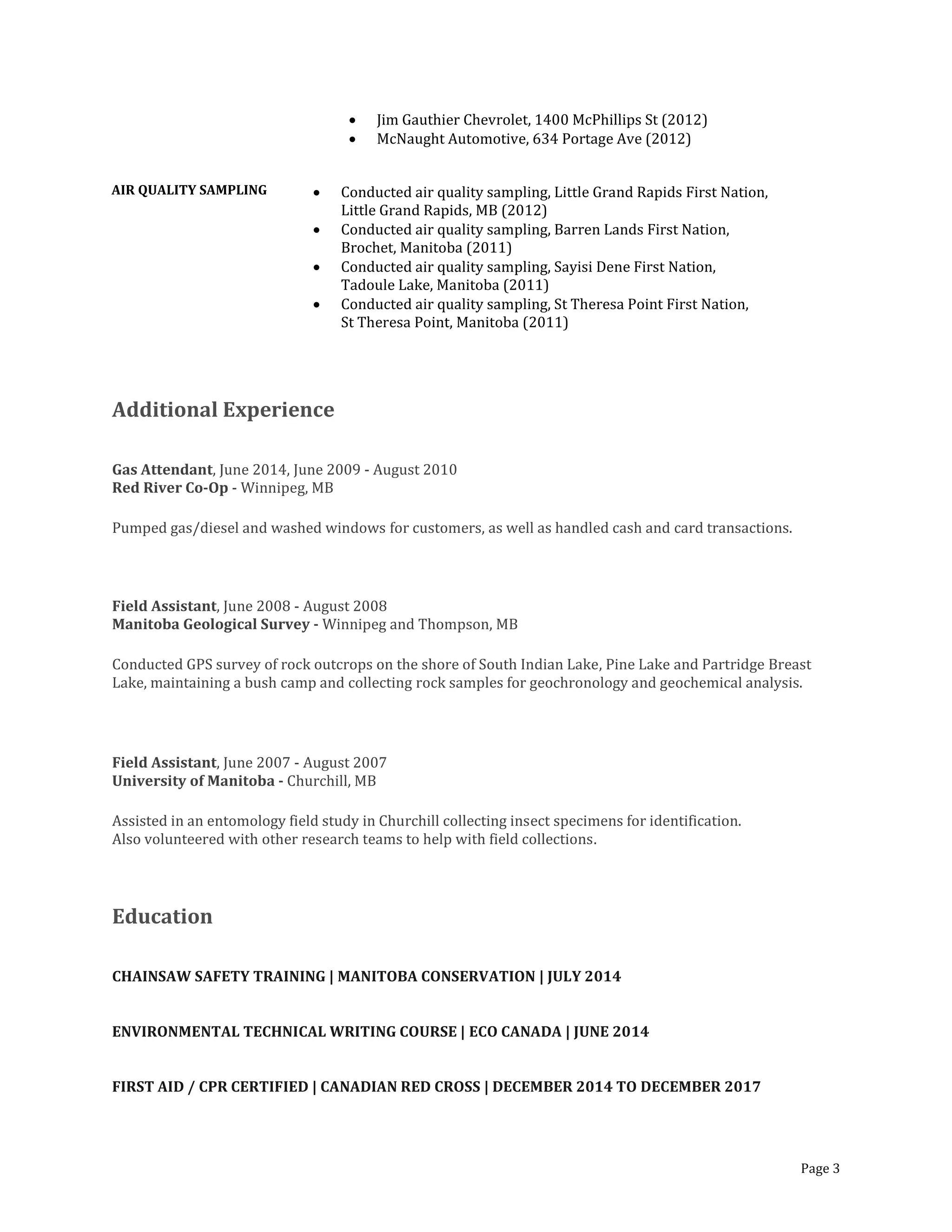 Michael Pettitt Resume - 2015 | DOCX