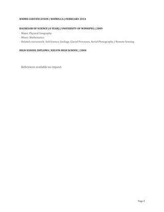 Michael Pettitt Resume - 2015 | PDF