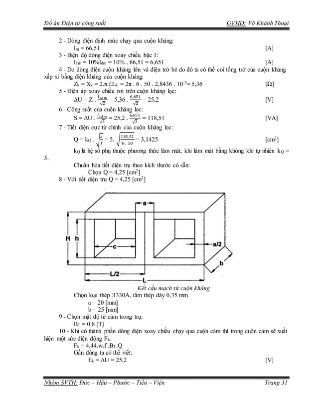Do an Dien tu cong suat - UTE | DOCX