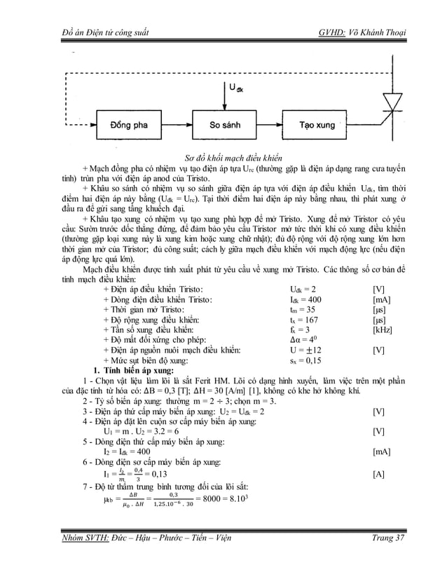 Do an Dien tu cong suat - UTE | DOCX