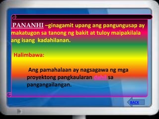 PANGATNIG | PPTX