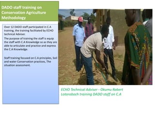 Dado project sharing: Conservation Agriculture project | PPTX