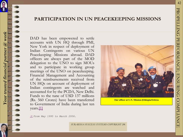 DEFENCE ACCOUNTS DEPARTMENT: A PROFILE | PPT | Defense Industry ...