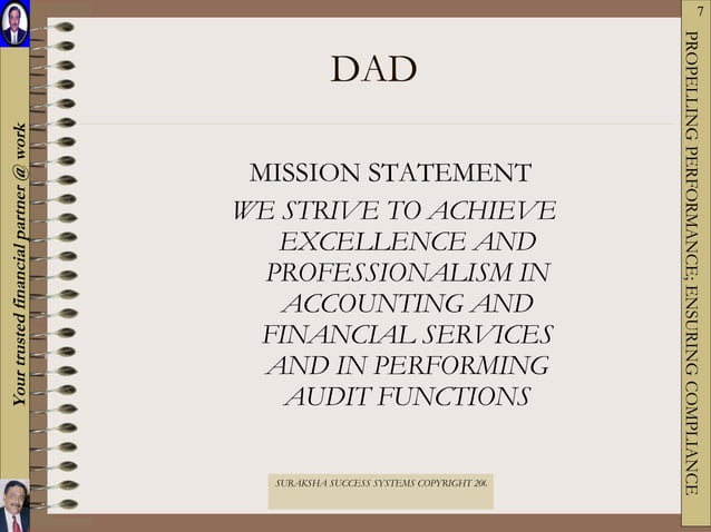 DEFENCE ACCOUNTS DEPARTMENT: A PROFILE | PPT | Defense Industry ...