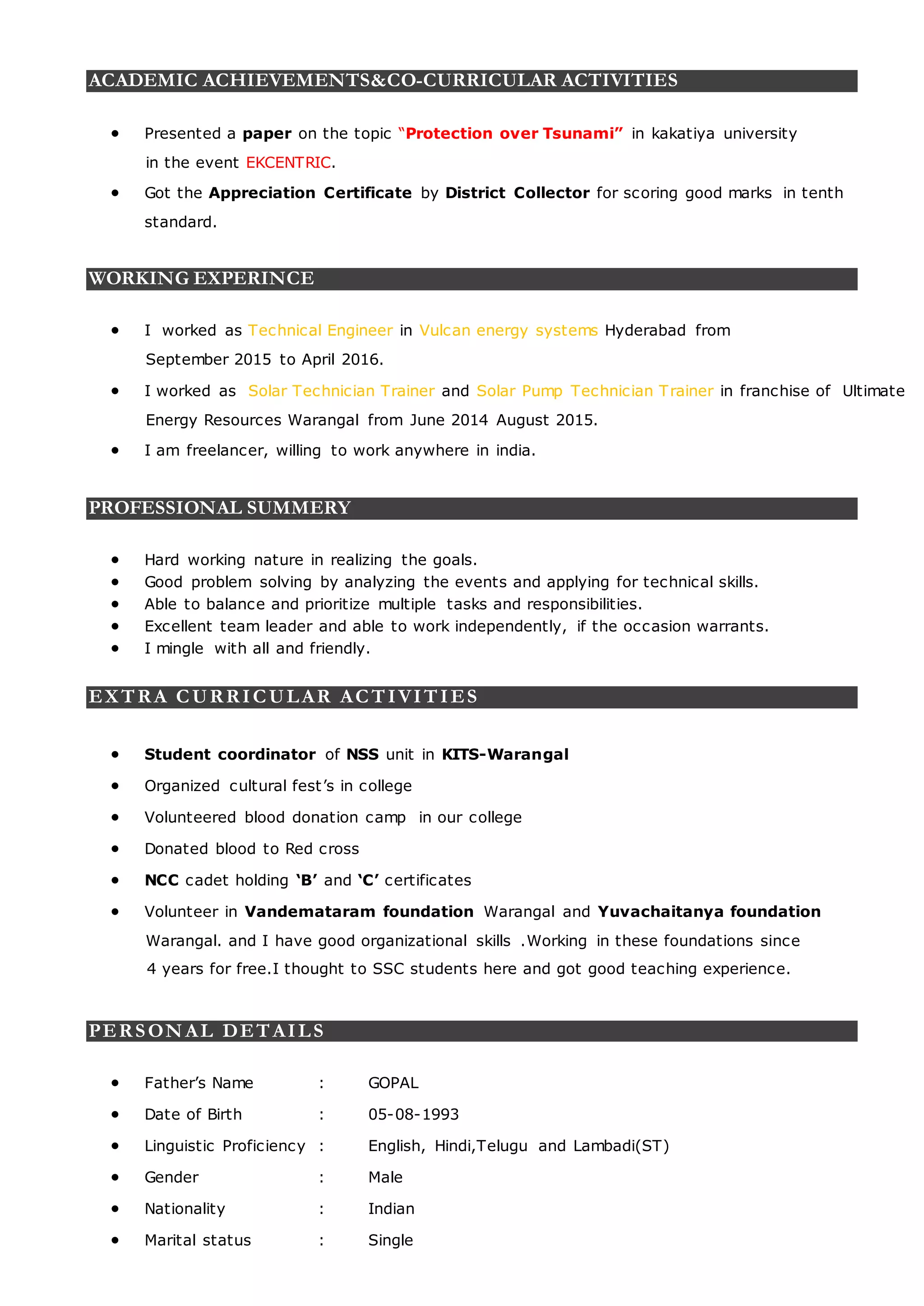 RAJ resume (1) | PDF