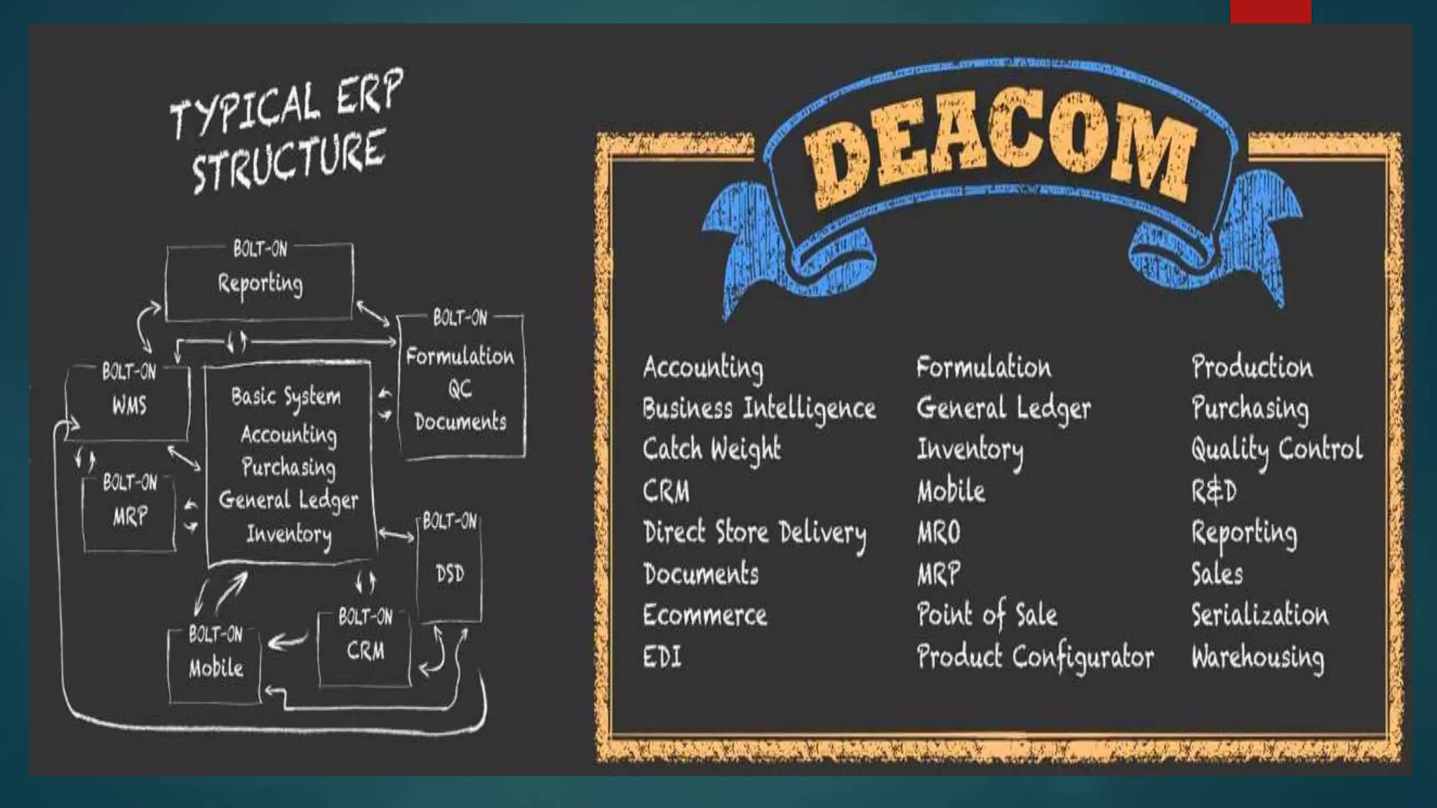 Daecom Enterprise Resource Planning System | PPTX