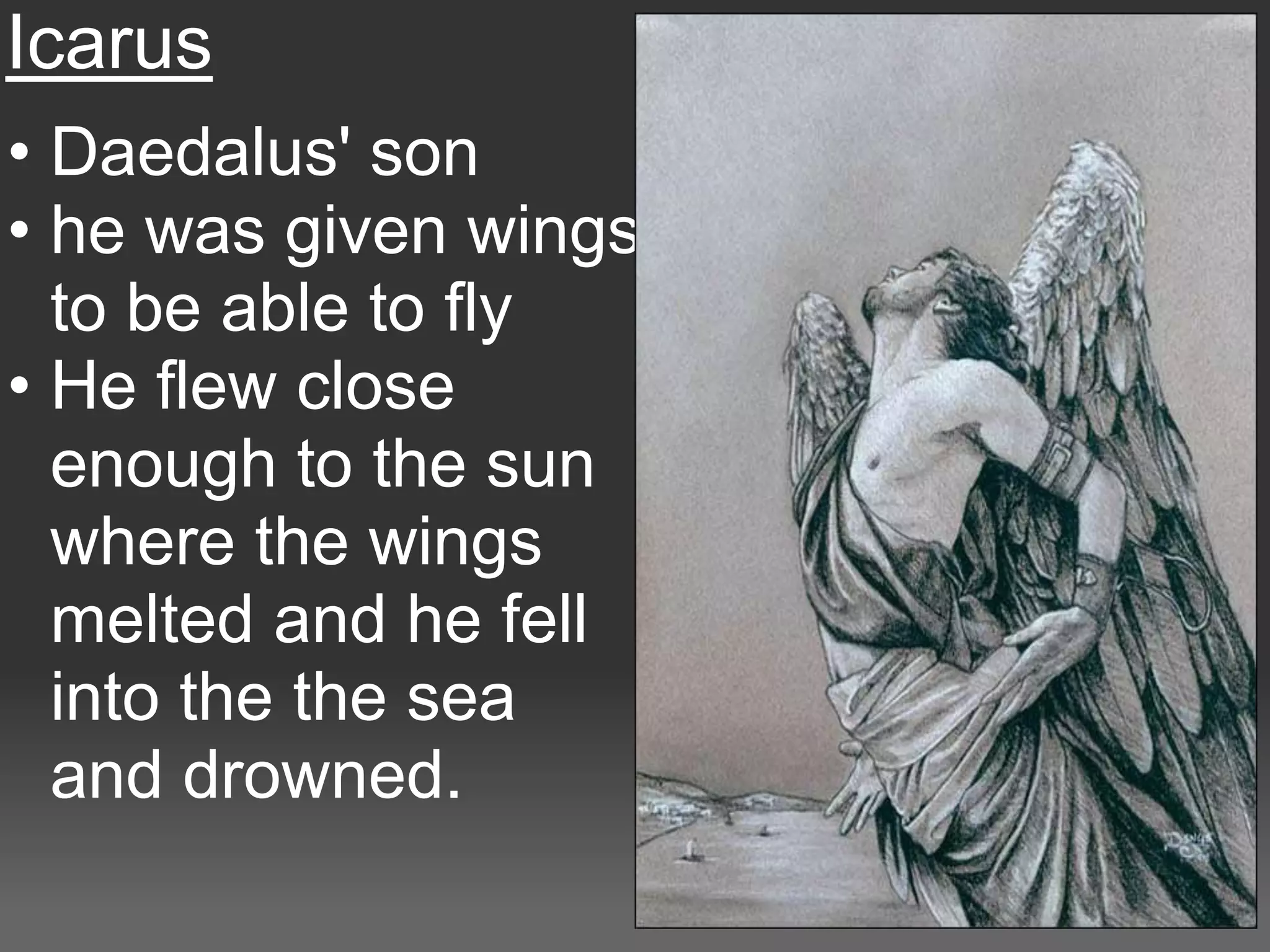 Daedalus And Icarus Pptx Birdwatching Hobbies And Interests