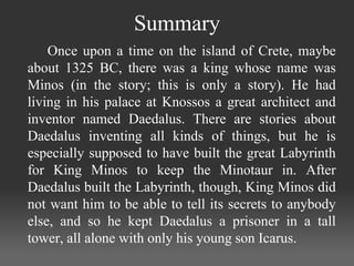 Daedalus and icarus | PPTX