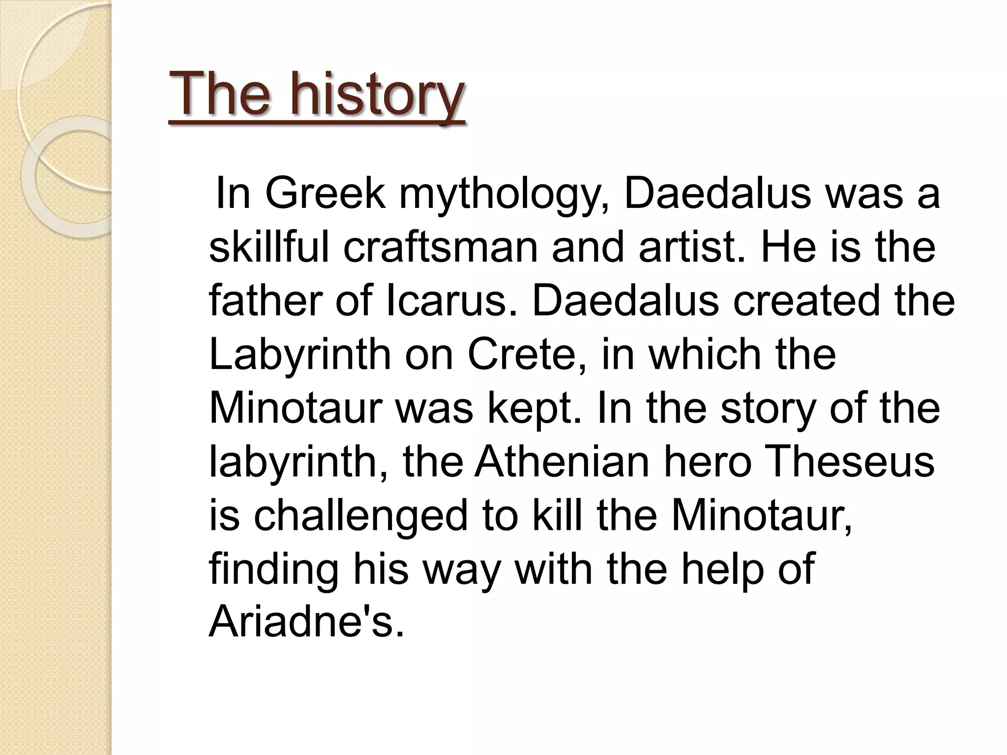 Daedalus and Icarus | PPTX