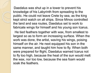 Daedalus and Icarus | PPTX