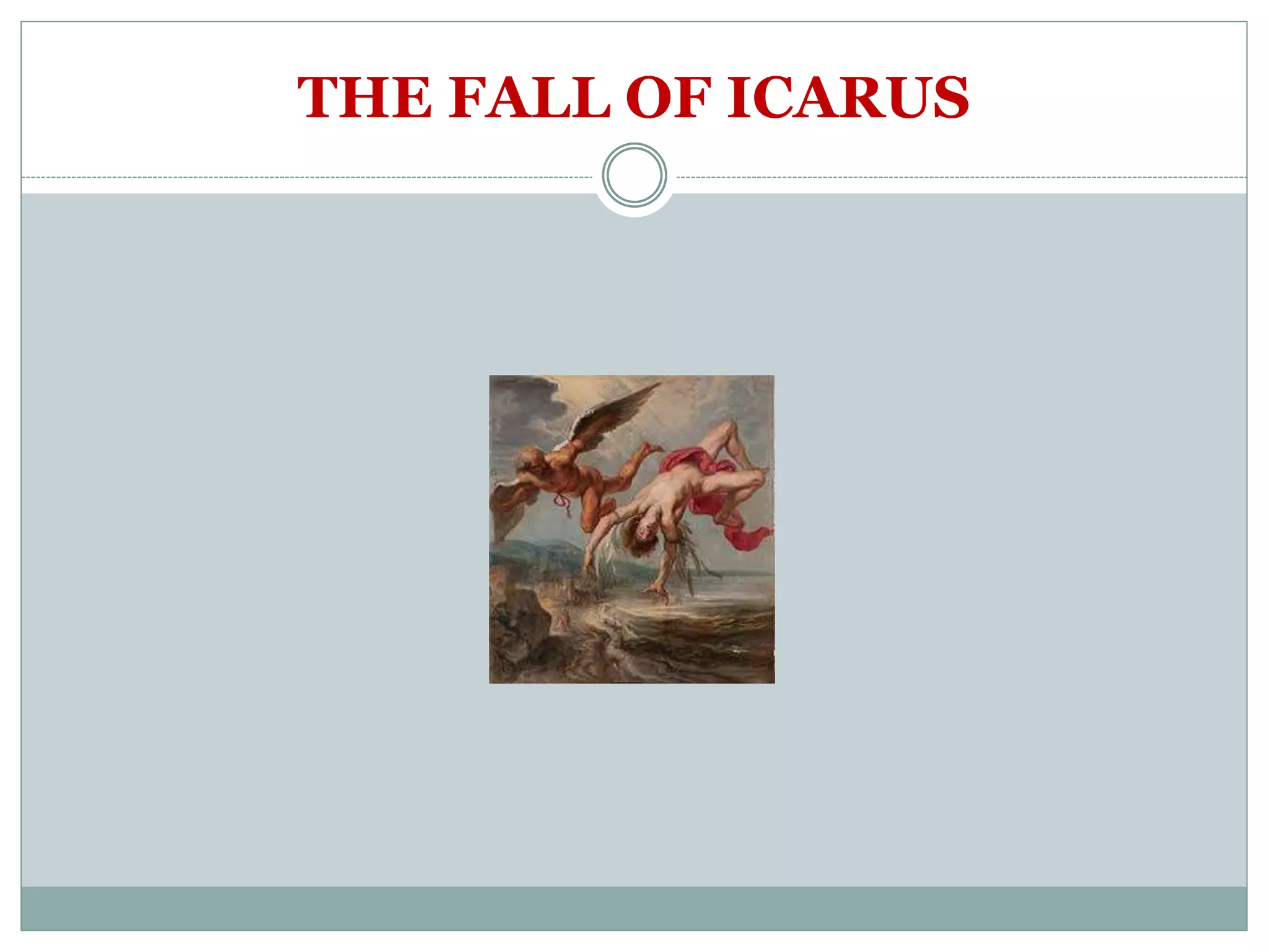Daedalus and icarus | PPT