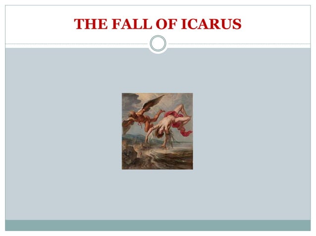 Daedalus and icarus | PPTX