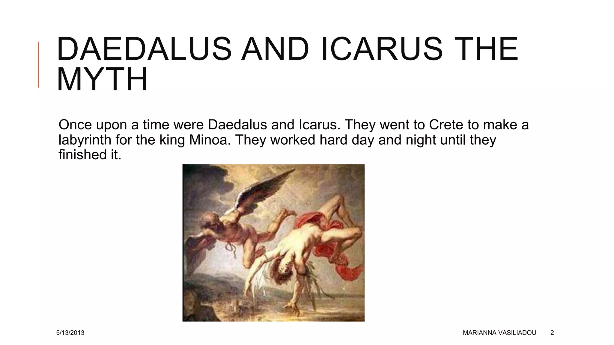 Daedalus and Icarus (2) | PPTX