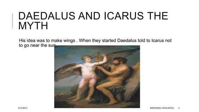Daedalus and Icarus (2) | PPT