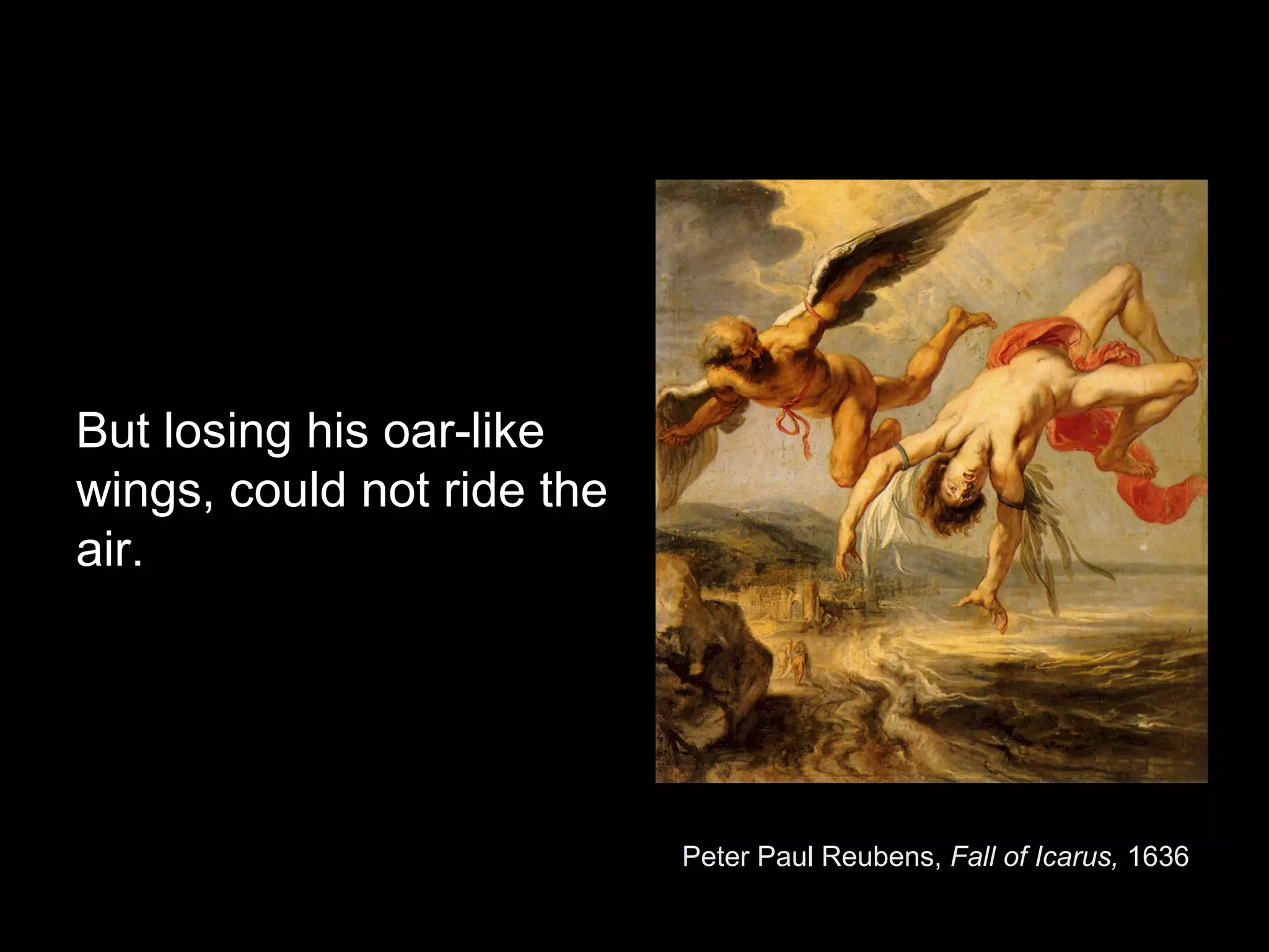 Daedalus and icarus in art | PPT