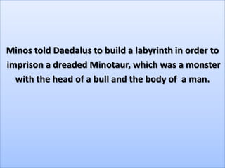 Daedalus and icarus,p.point goldfish | PPTX