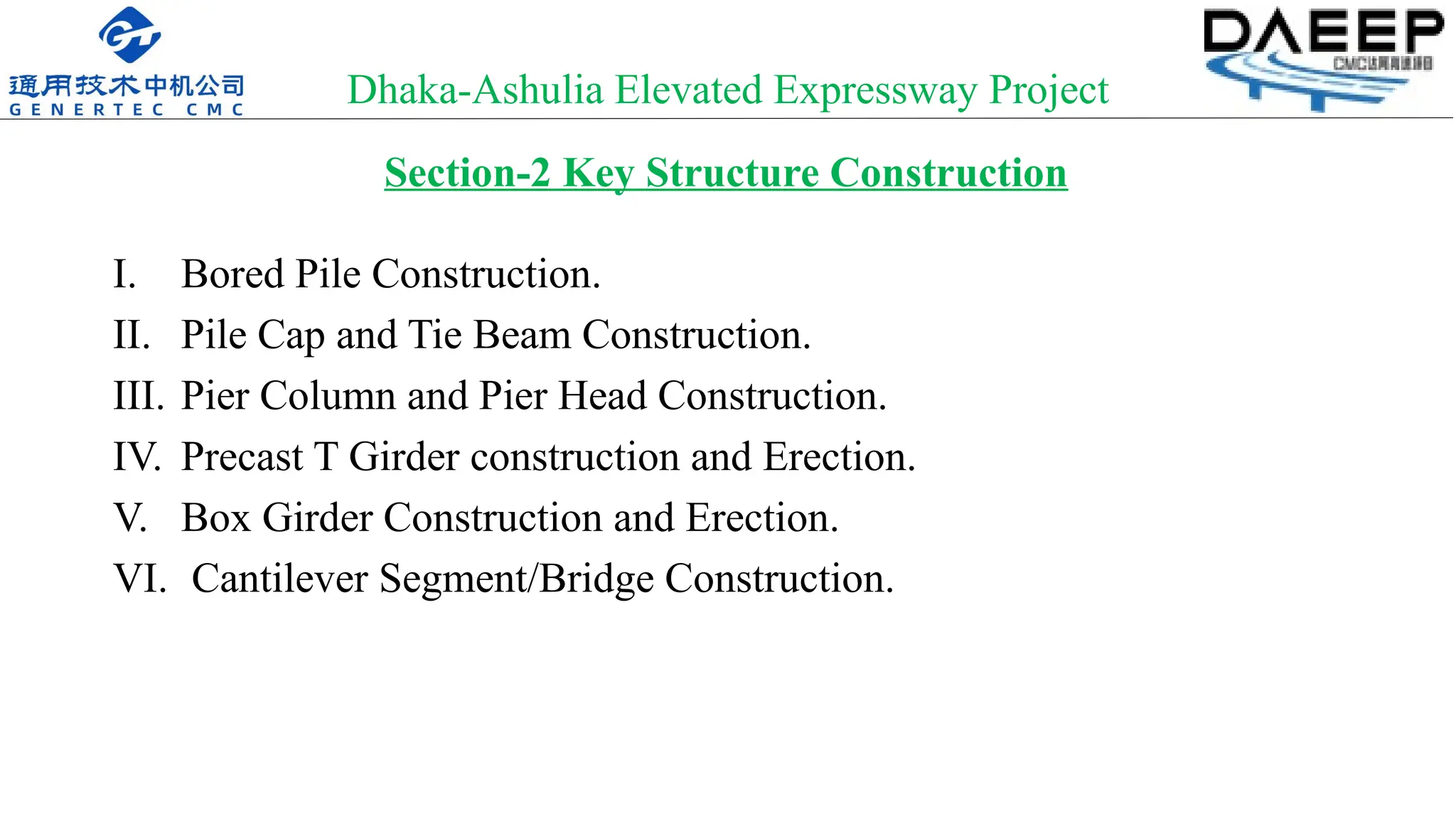 DAEEP-DHAKA ASHULIA ELEVATED EXPRESSWAY PROJECT-Section-02- PPT. | PPTX