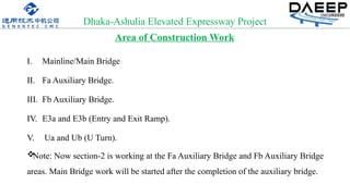 DAEEP-DHAKA ASHULIA ELEVATED EXPRESSWAY PROJECT-Section-02- PPT. | PPTX