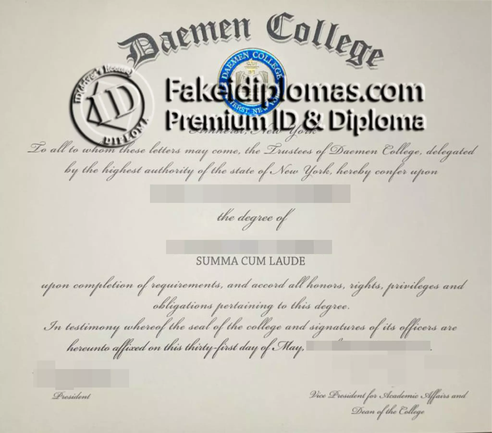 Daemen College degree | PPT