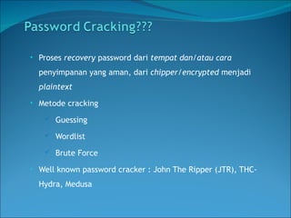 Distributed Cracking | PPT