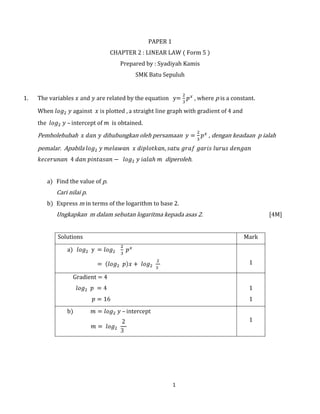 Linear Law (Answer) | DOCX