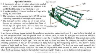 Basics of Farm machinery and power engineering | PDF