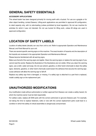 Daewoo doosan disd sd200 wheel loader service repair manual | PDF