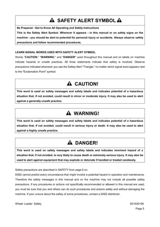 Daewoo doosan disd sd200 wheel loader service repair manual | PDF