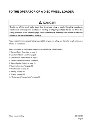 Daewoo doosan disd sd300 wheel loader service repair manual | PDF