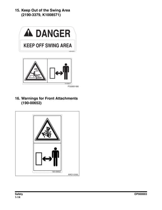 Daewoo doosan dx300 lc excavator operation and maintenance manual | PDF