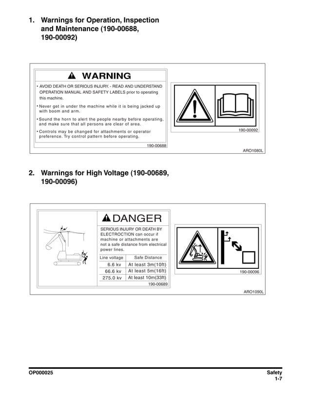 Daewoo doosan dx520 lc excavator operation and maintenance manual (serial number 5001 and up) | PDF
