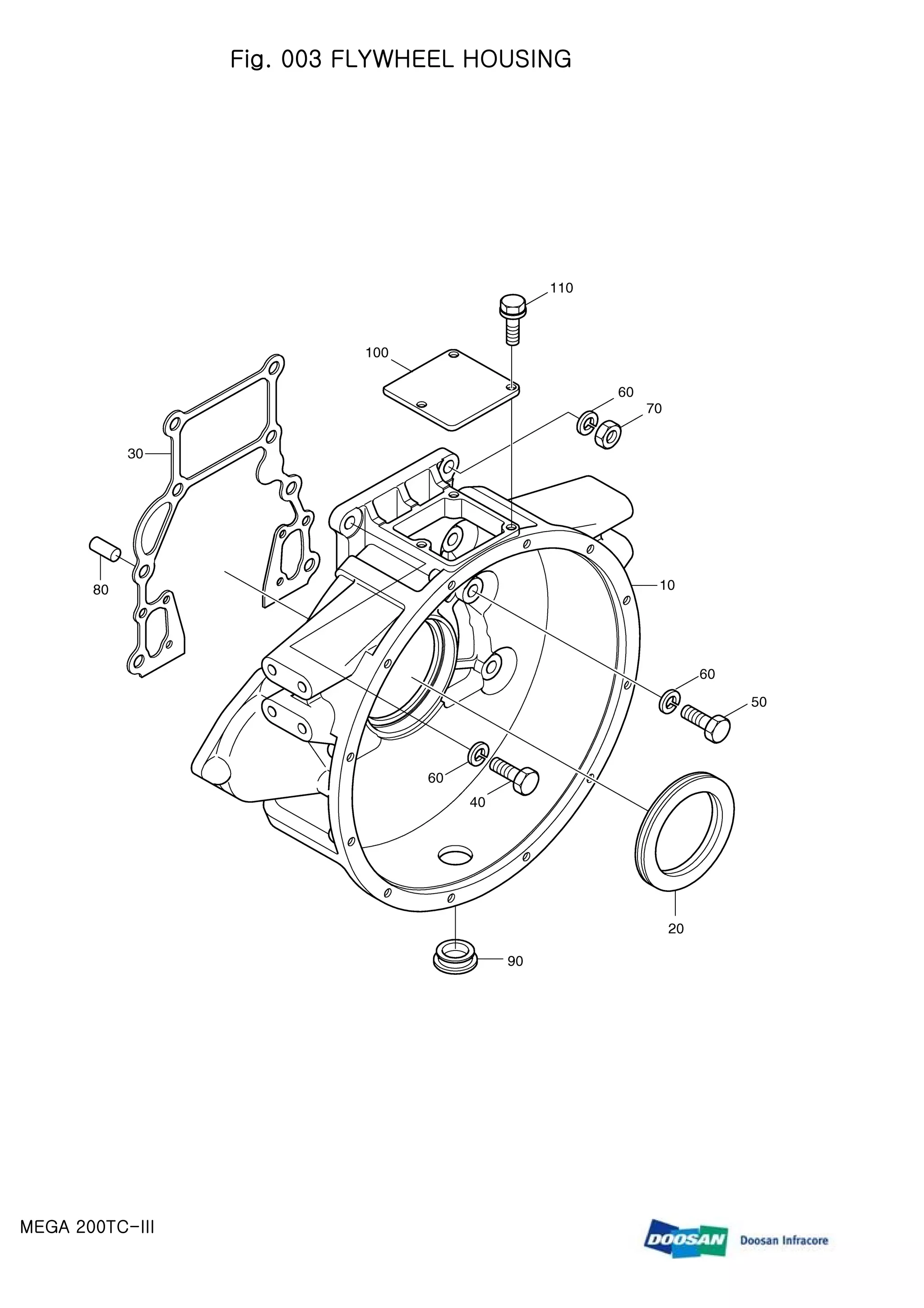 Daewoo doosan mega 200 tc ⅲ wheeled loader parts catalogue manual | PDF