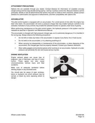 Daewoo doosan mega 300 v 300 v wheel loader service repair manual | PDF