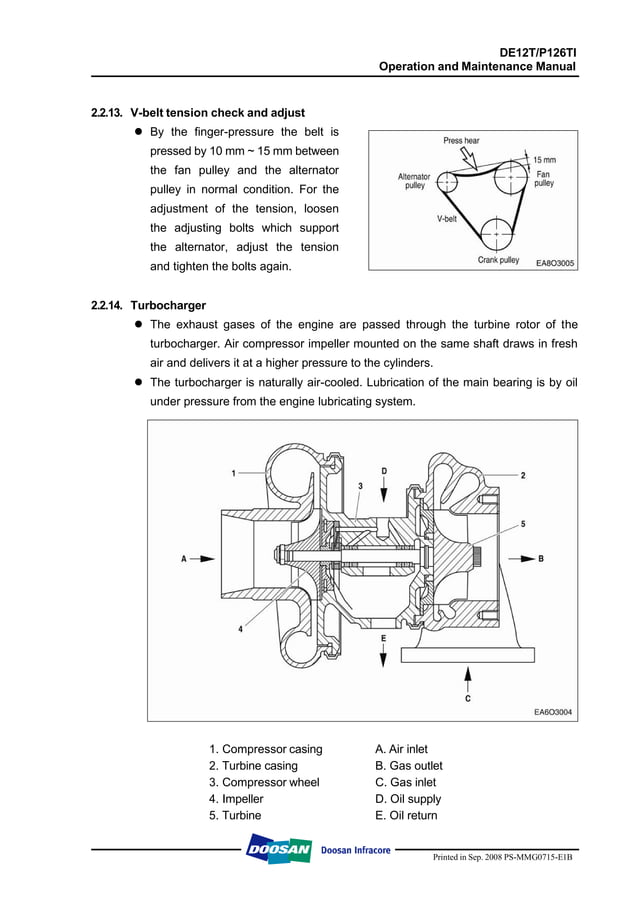 Daewoo Doosan P126ti Operation And Maintenance Manual.pdf | First Aid ...
