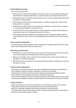 Daewoo doosan solar 010 excavator service repair manual | PDF