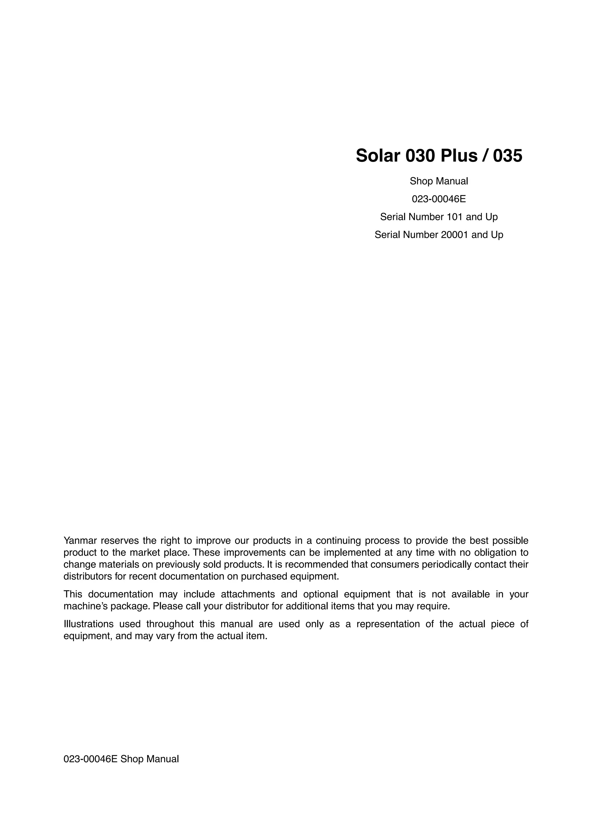 Daewoo doosan solar 030 plus excavator service repair manual | PDF