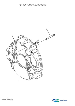 Daewoo doosan solar 030 plus mini crawler excavator parts catalogue ...